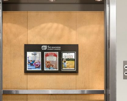 Elevator Notice Boards Fire-Rated Elevator Notice Boards